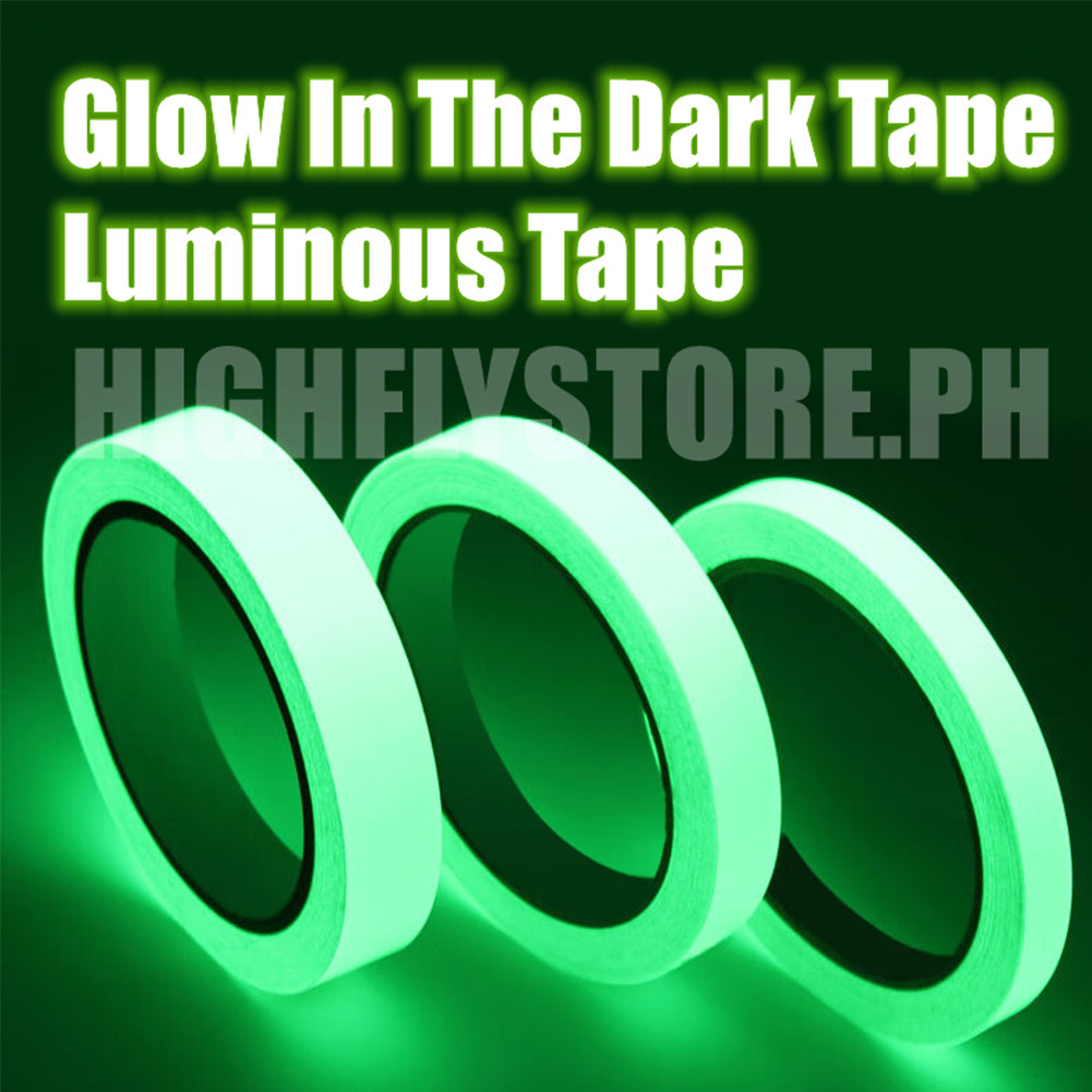 3 Meters Luminous Fluorescent Night Tape Self-adhesive Glow In The Dark ...