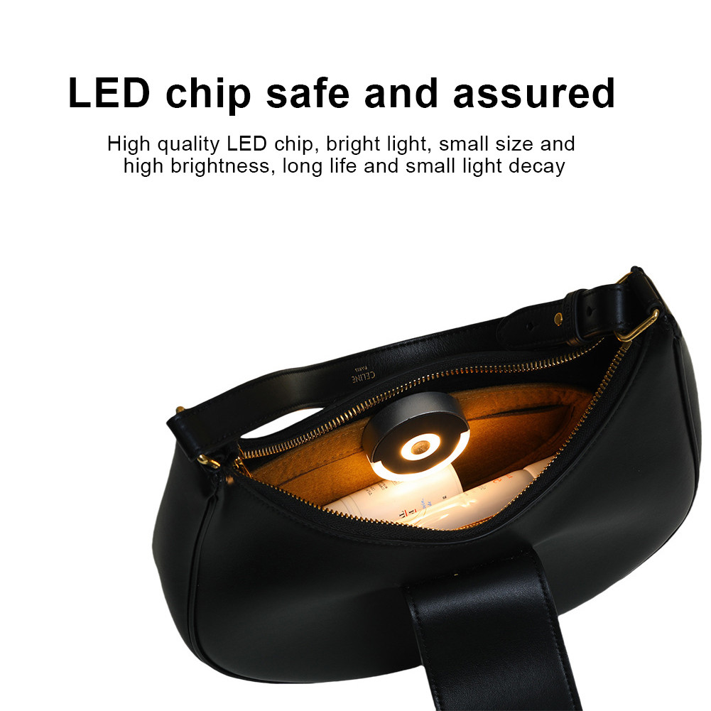 Compact Purse Light with Automatic Sensor Illuminate Your Bag for ...