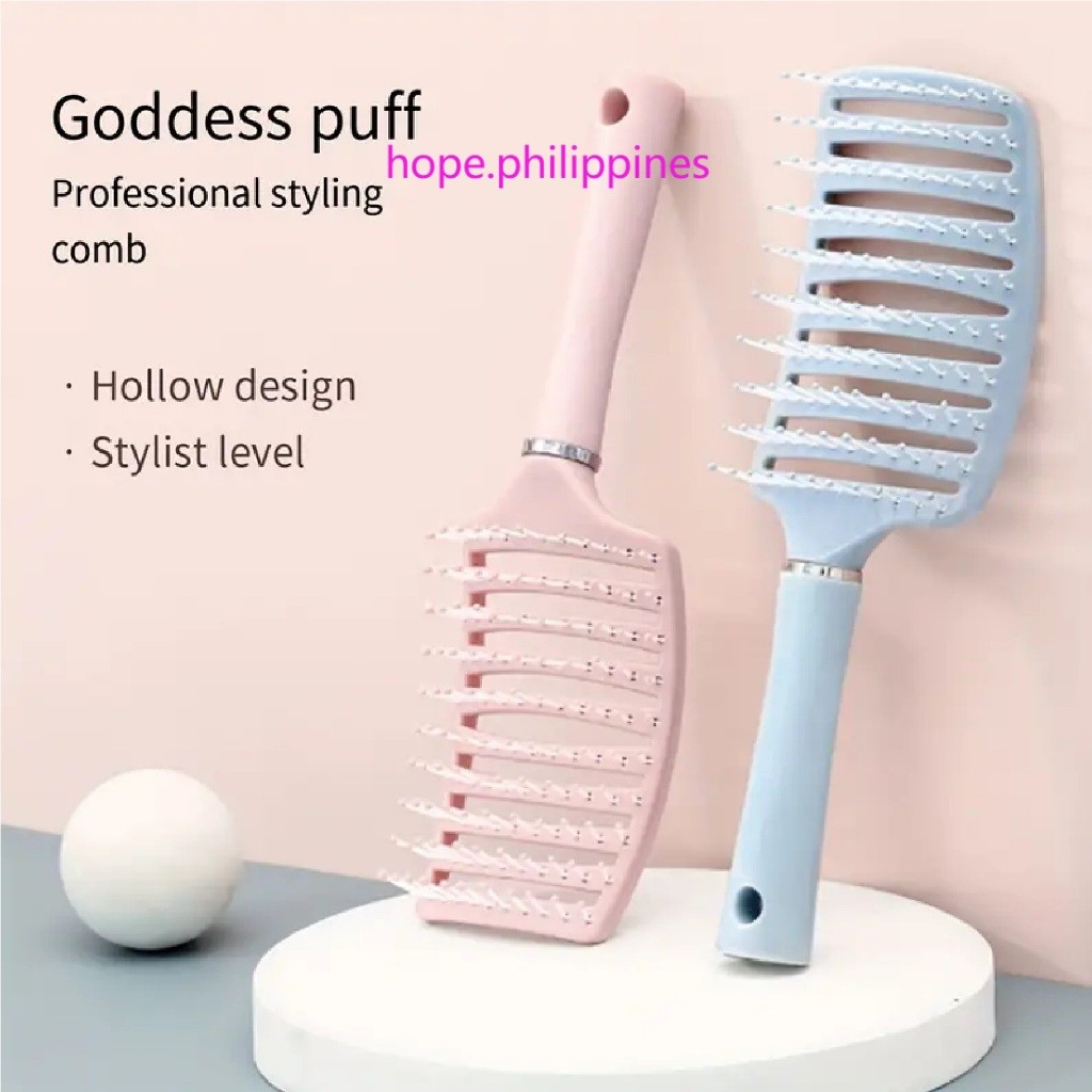 hope.ph Men's and women's fluffy styling comb High cranial top ribs dry ...