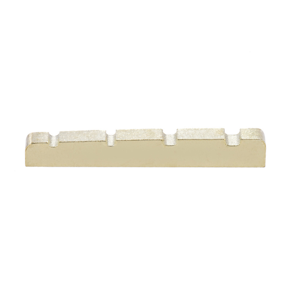 summina Pre-slotted Brass String Nut for 4-string Electric Bass Guitar ...