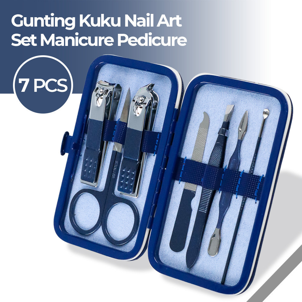 - VCHOSE Stainless Steel Nail Art Set Manicure Pedicure Set - LM302 ...