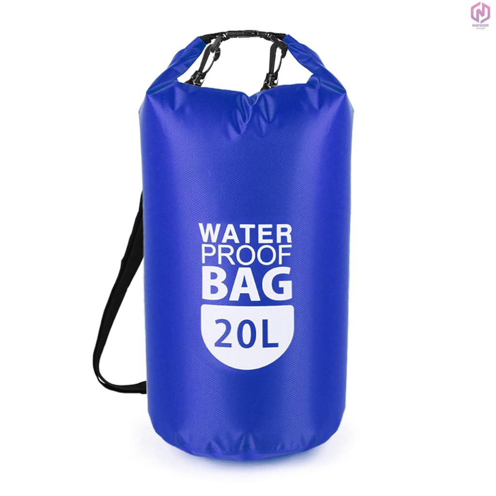 PVC Dry Waterproof Floating Bag Roll Top Dry Bag 10L/20L Water Sports ...