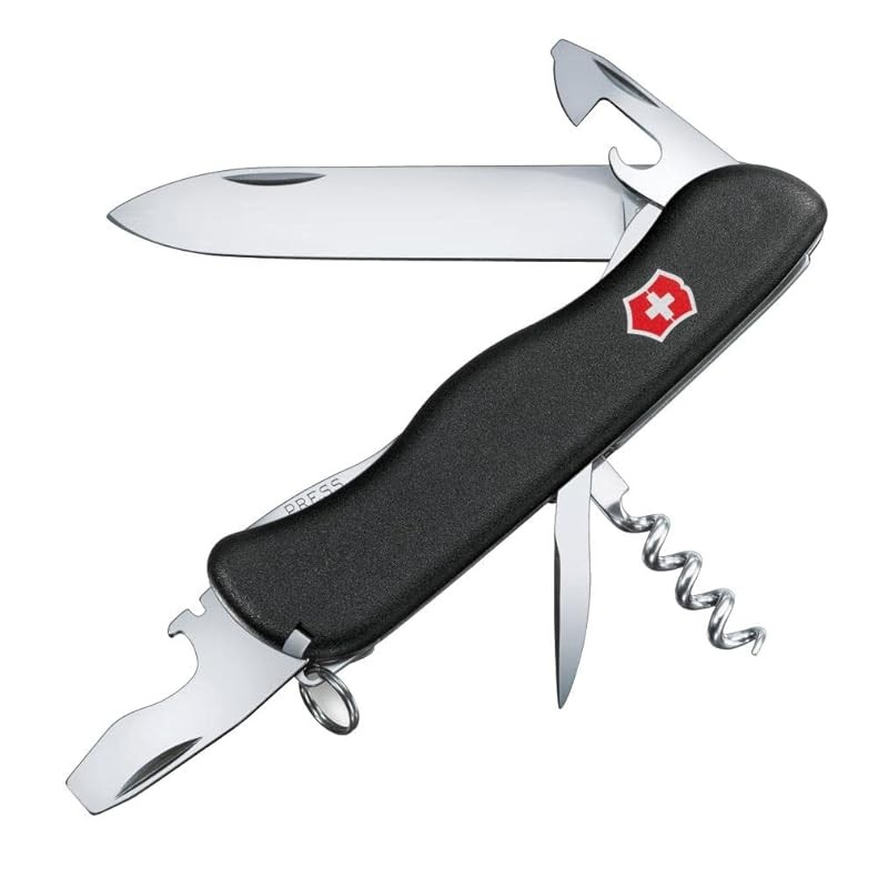 VICTORINOX Picnicker Black Swiss Army Knife Multi-Function Knife ...