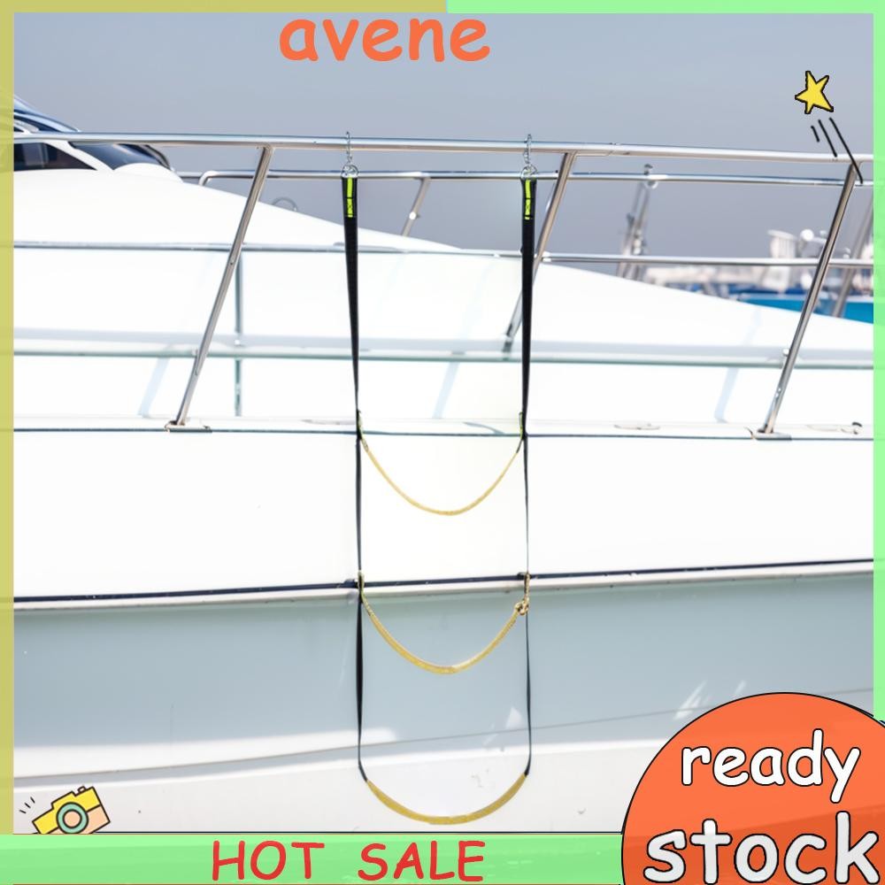 3 Layer Boat Hanging Ladder Nylon Reusable Boat Launching Ladder for ...