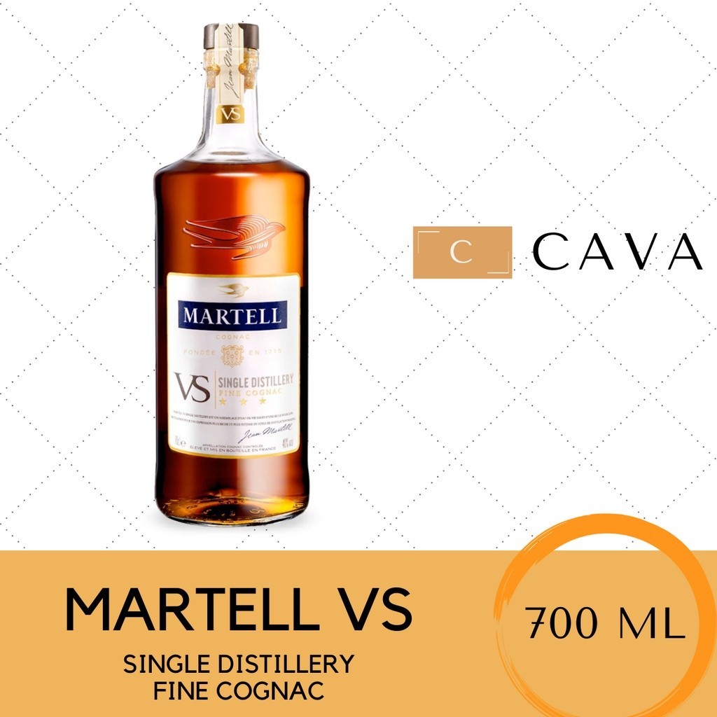 Martell VS Single Distillery 700ml Cognac (no box) | Shopee Philippines