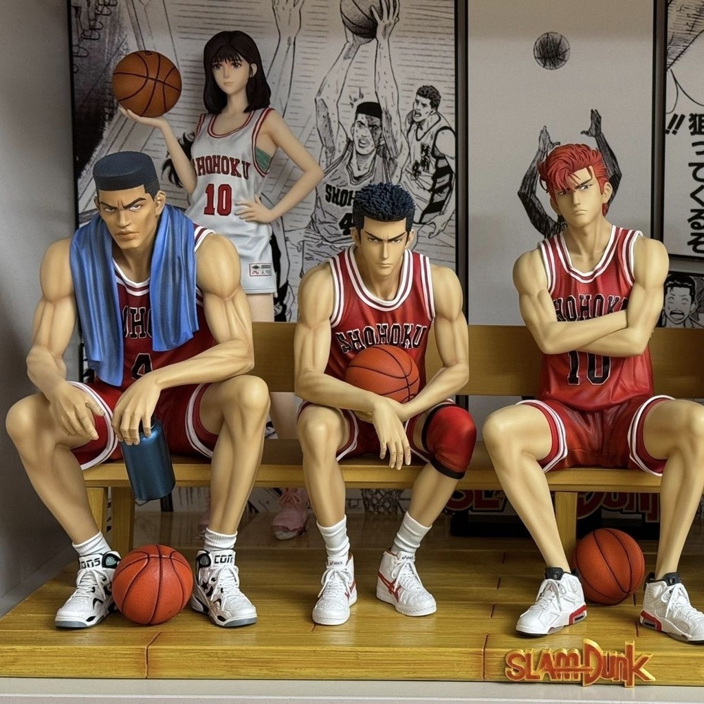 Slam Dunk SHOHOKU Sakuragi Rukawa Mitsui Akagi Miyagi Doll Desktop ...