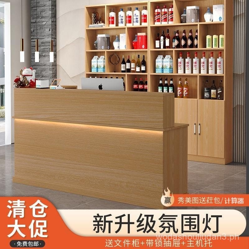 Cashier Counter Small Simple Restaurant Corner Bar Table Commercial ...
