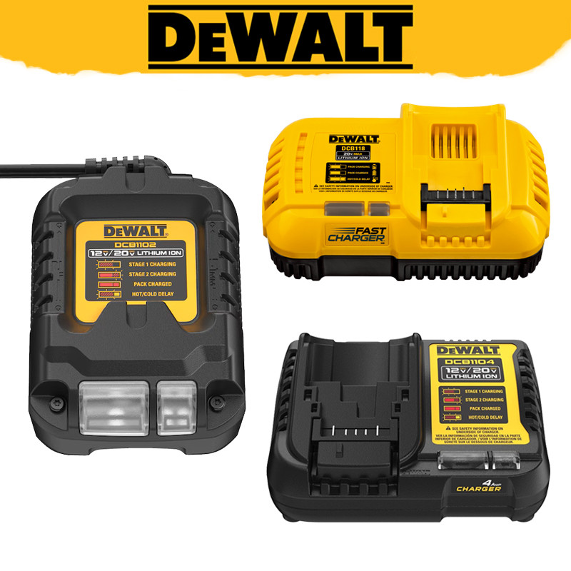 DEWALT Original Charger DCB118 DCB1104 DCB1102 Lithium Battery Charger ...