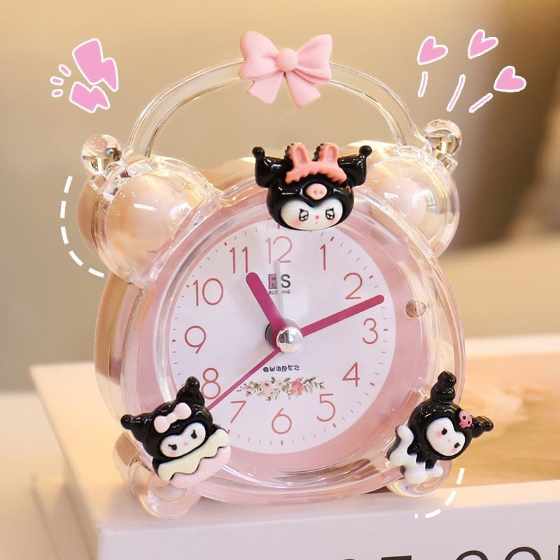 Sanrio Kuromi Desktop Alarm Clock Household Cute 2024 New Style ...