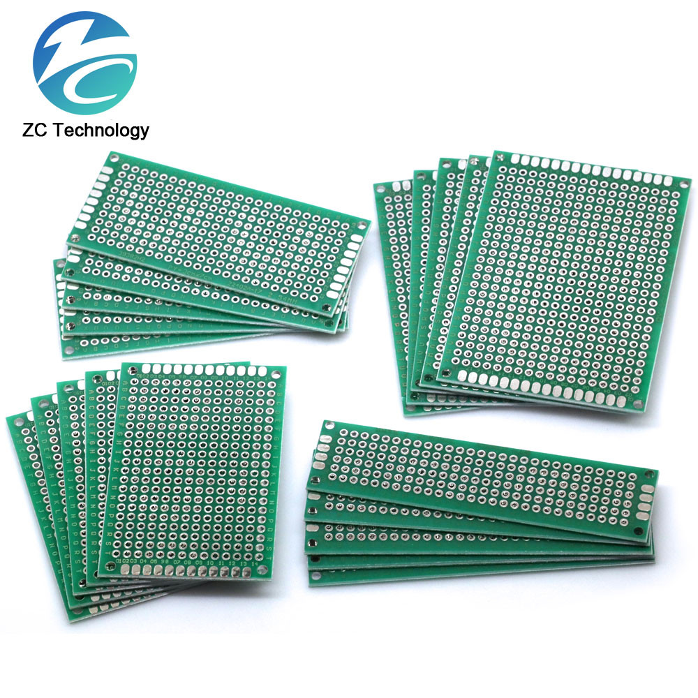 20Pcs 5x7 4x6 3x7 2x8cm Double Side Prototype Diy Universal Printed ...
