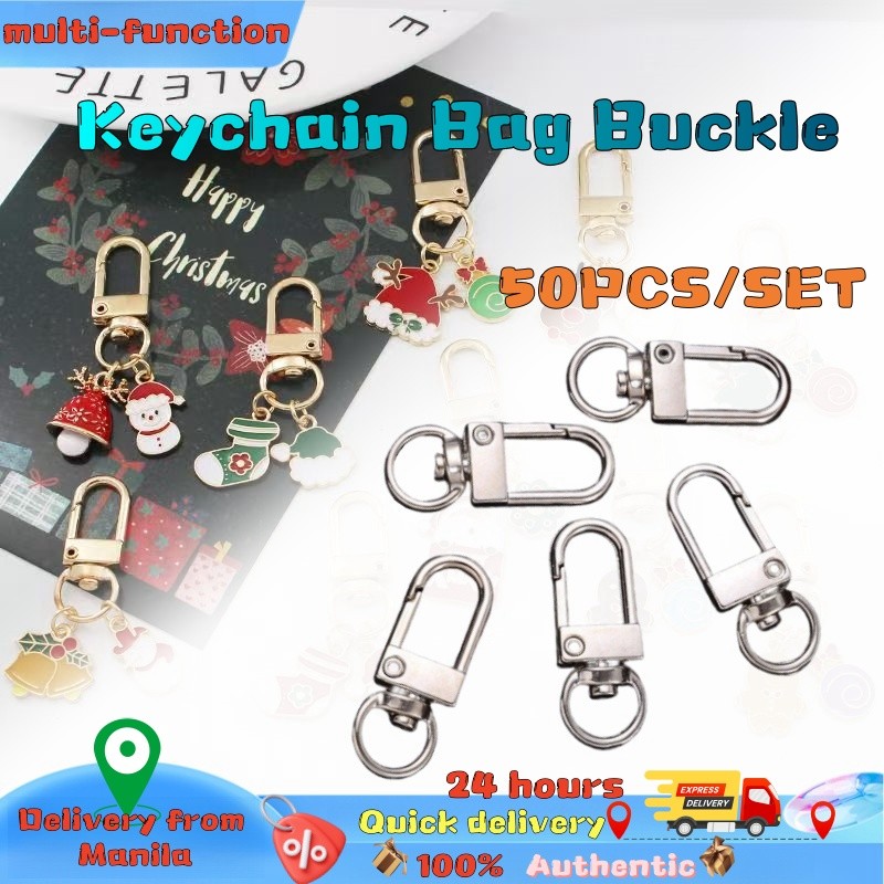 200pcs Diy Keychain Hook/Key Chain/Hook Keychain/Luggage Chain Buckle ...