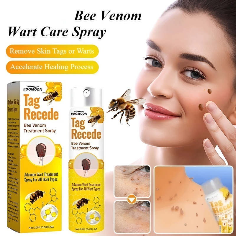Skin Repair Treatment Spray Fade Warts Body Care Smooth Skin Bee Venom ...