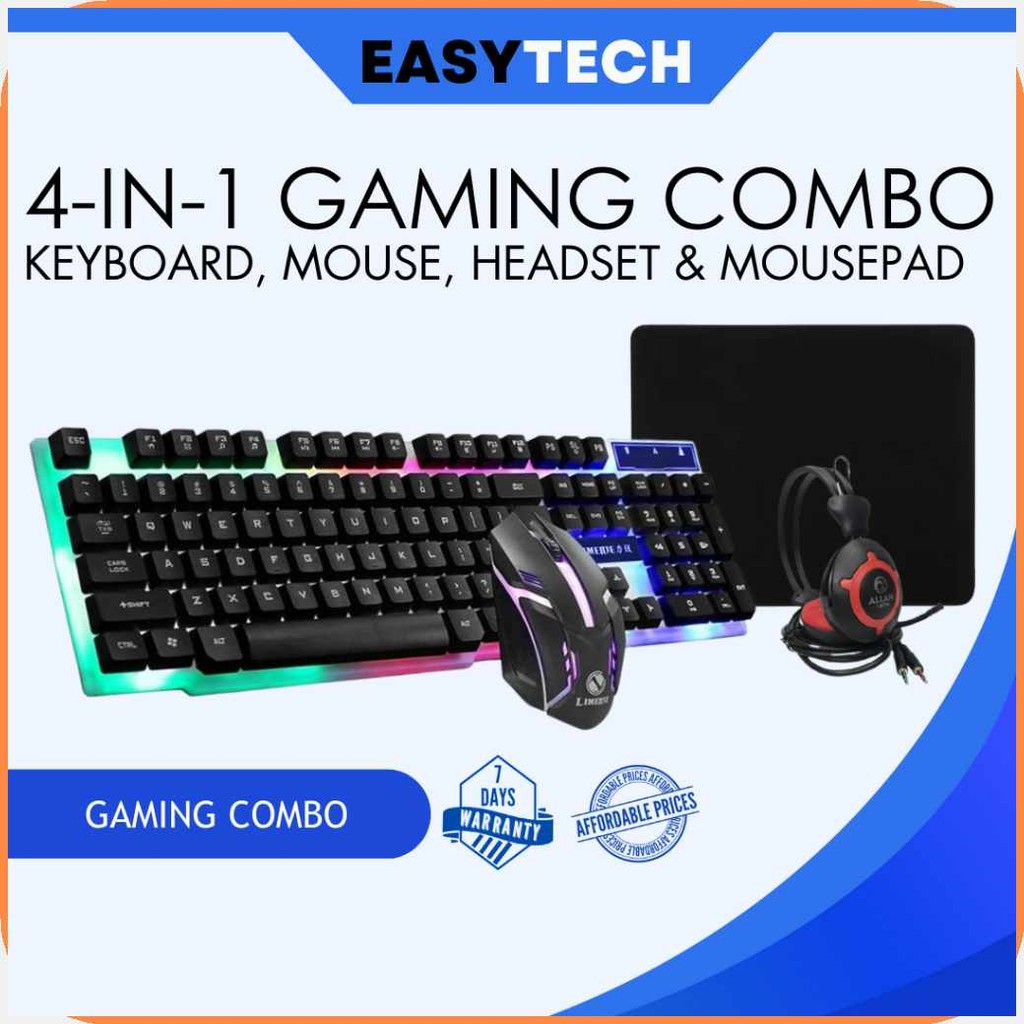EASYTECH+ZF@|+M@Gaming/WFH*Z@+u@4-in1+k@Keyboard+o@and+u@Mouse,+x@Mouse ...