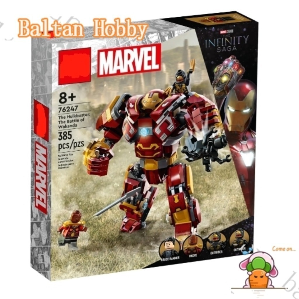 Baltan Hobby HB1 Compatible with The Avengers 76247 The Hulkbuster: The ...