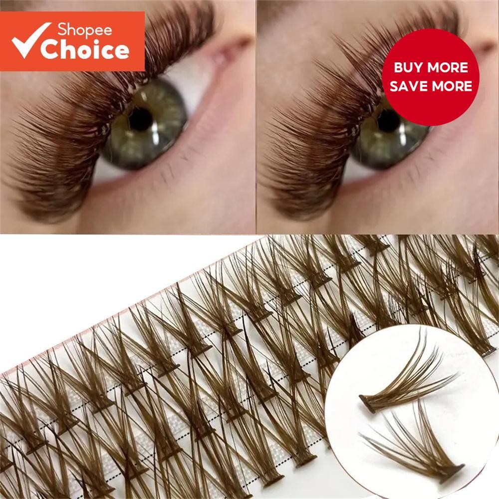 200 Pcs Colorful Cluster Lashes, Individual Lashes Extension Natural ...