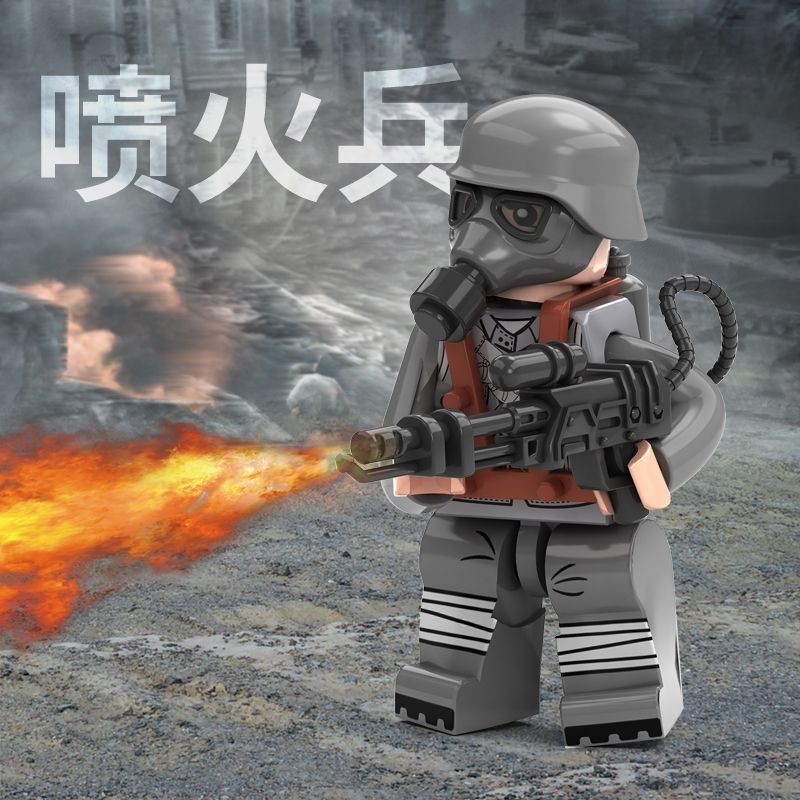 Compatible with Lego Special Forces Building Blocks Minifigures ...