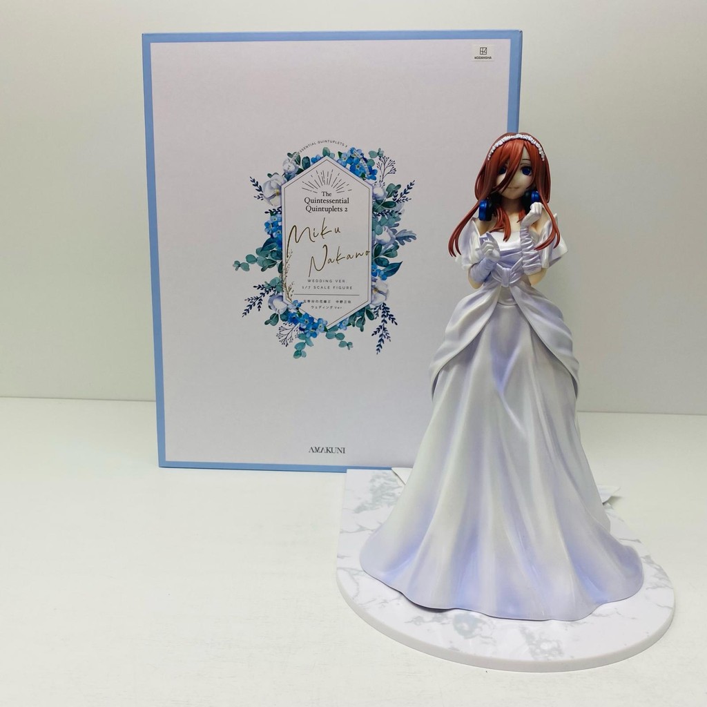 The Quintessential Quintuplets Figure Miku Nakano wedding ver. Anime ...