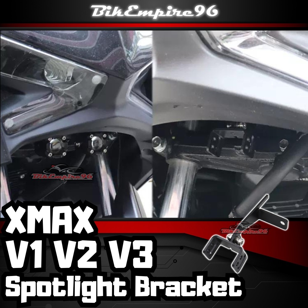 Xmax V1 V2 V3 Spotlight Bracket Holder Spotlight Fog Lights Mount ...
