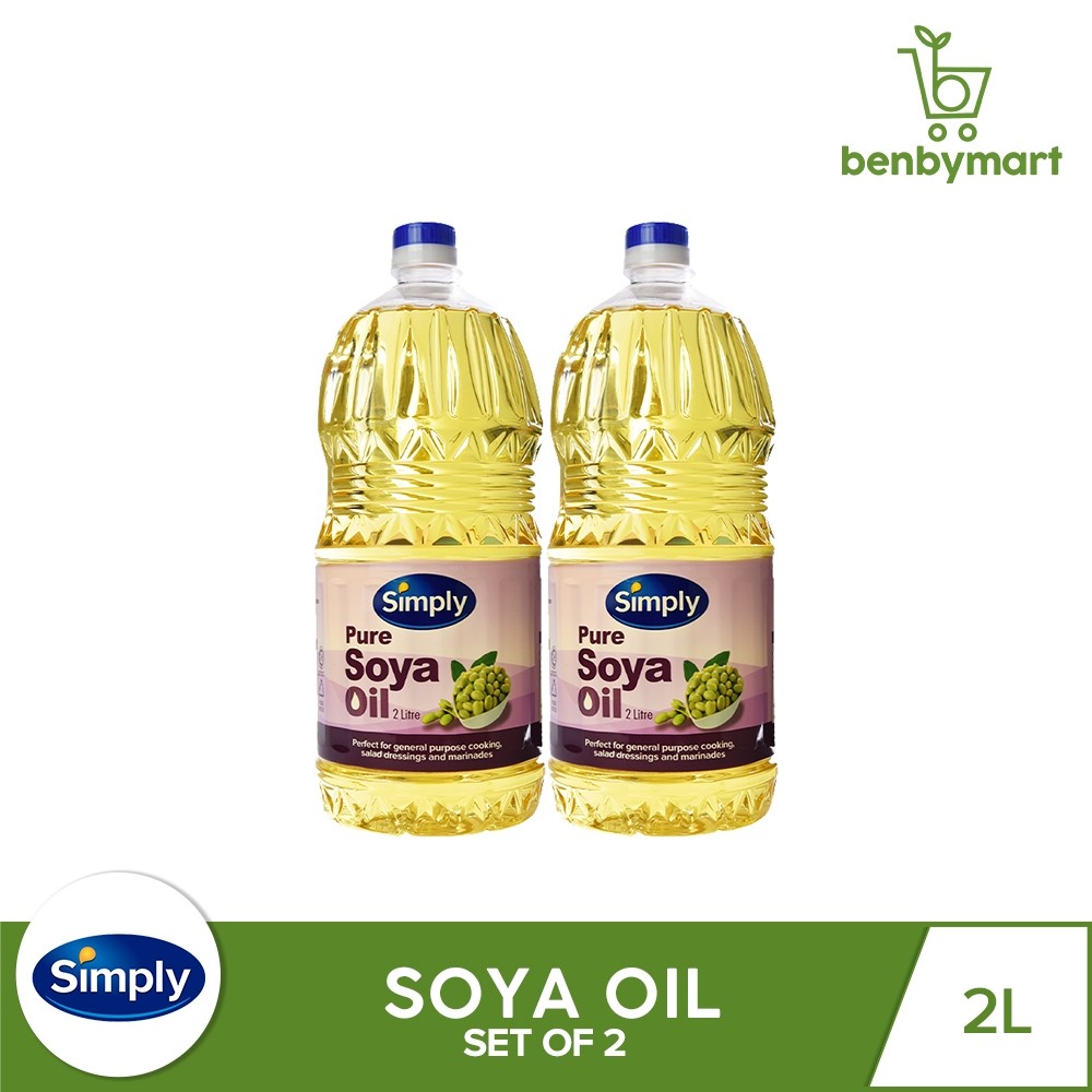 Simply Pure Soya Oil 2L (Set of 2) | Shopee Philippines