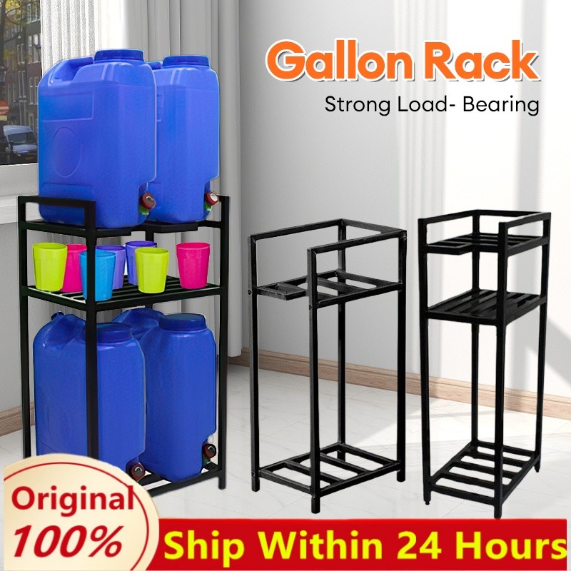 Multi-Layer Water Gallon Rack Water Container Rack Stainless Steel ...