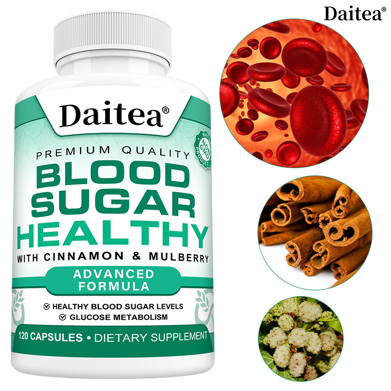 Daitea BLOOD SUGAR HEALTH Supplement Helps Maintain Blood Sugar Levels ...