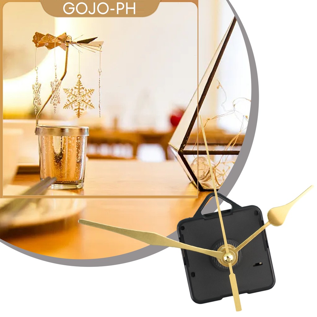 Gold Hands Long Hands Quartz Clock Movement Spindle Mechanism Repair ...