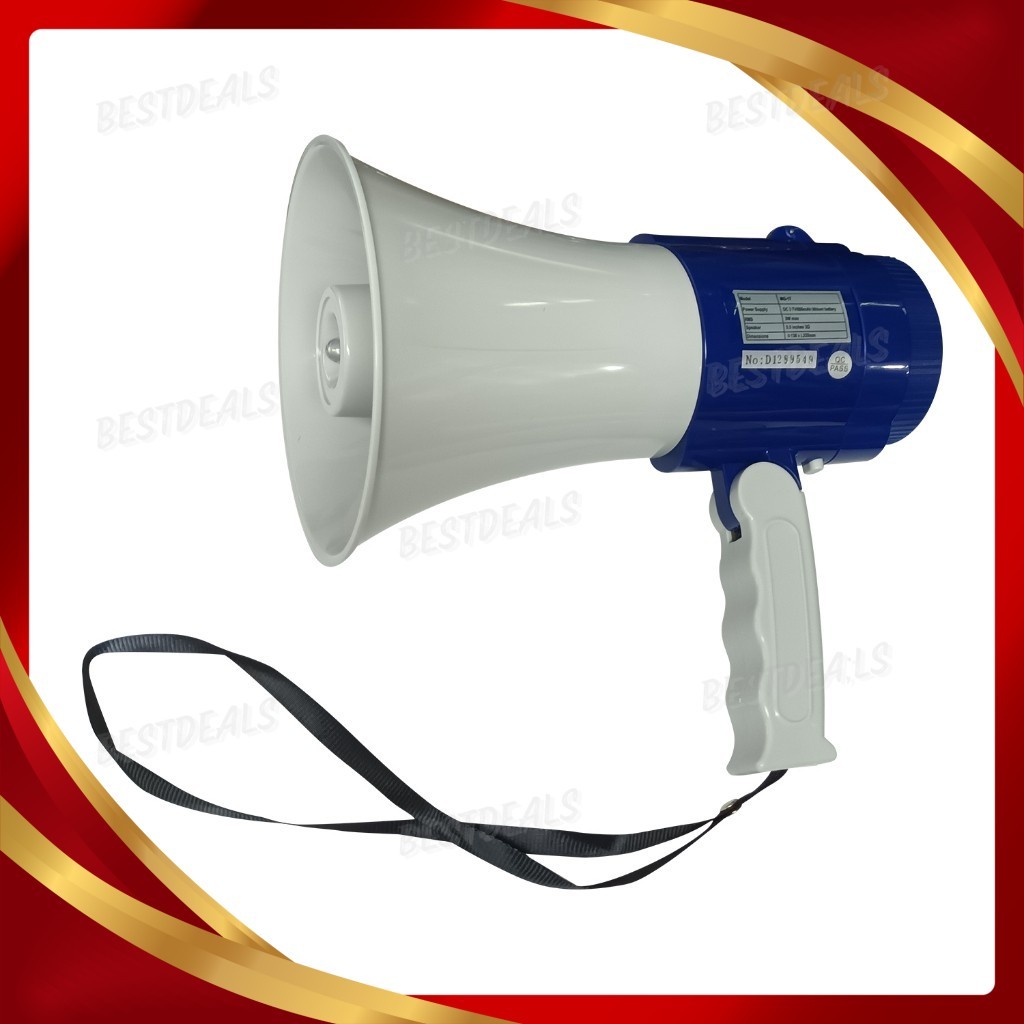 Shivtech MG-17 Powered Megaphone | Shopee Philippines