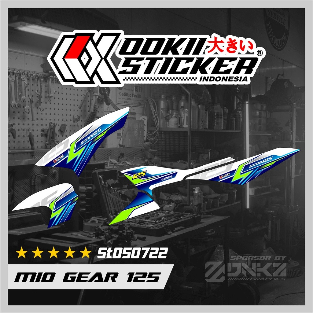 Latest Mio 125 Gear Decal Striping Mio Gear 125 Sticker | Shopee ...