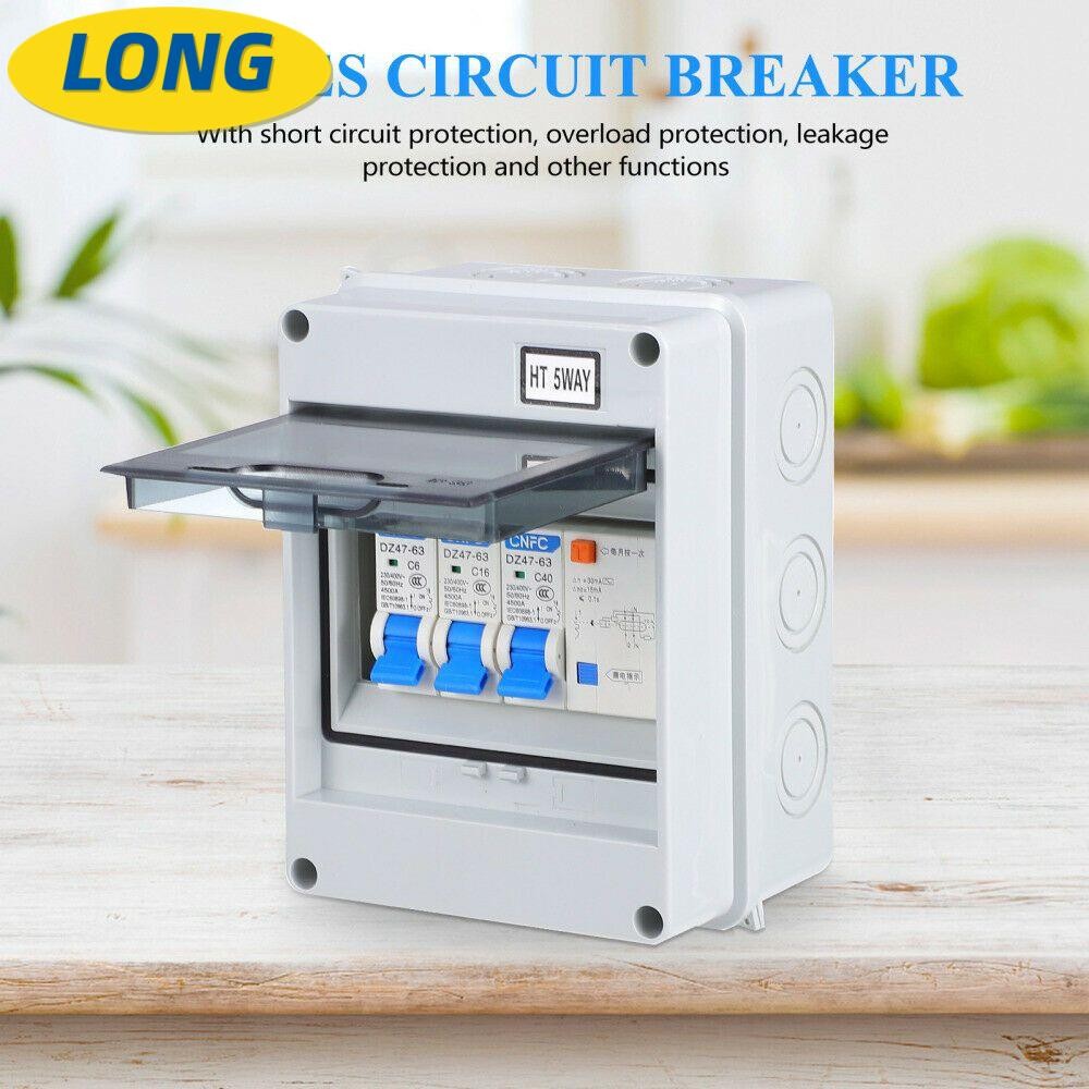 LONNGZHUAN Garage Consumer Unit ABS Transparent for Electronics with ...