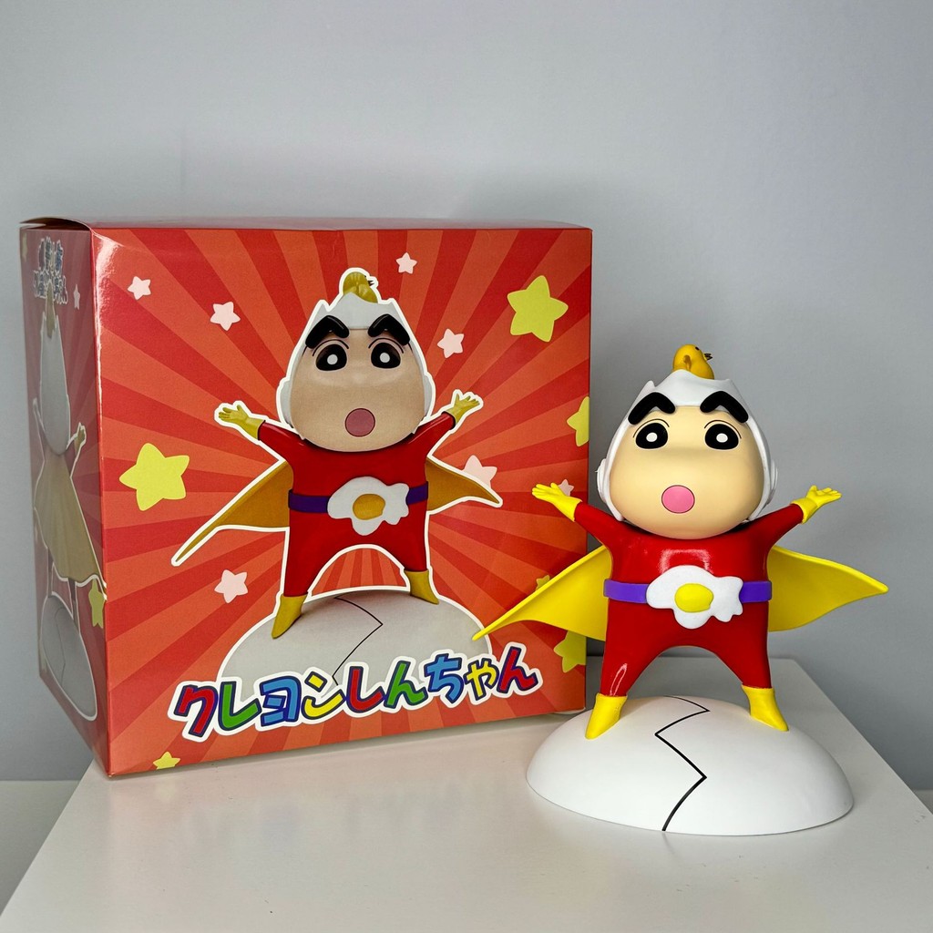 Gk Salted Egg Dynamic Superman Crayon Shin-Chan Figure Nohara ...