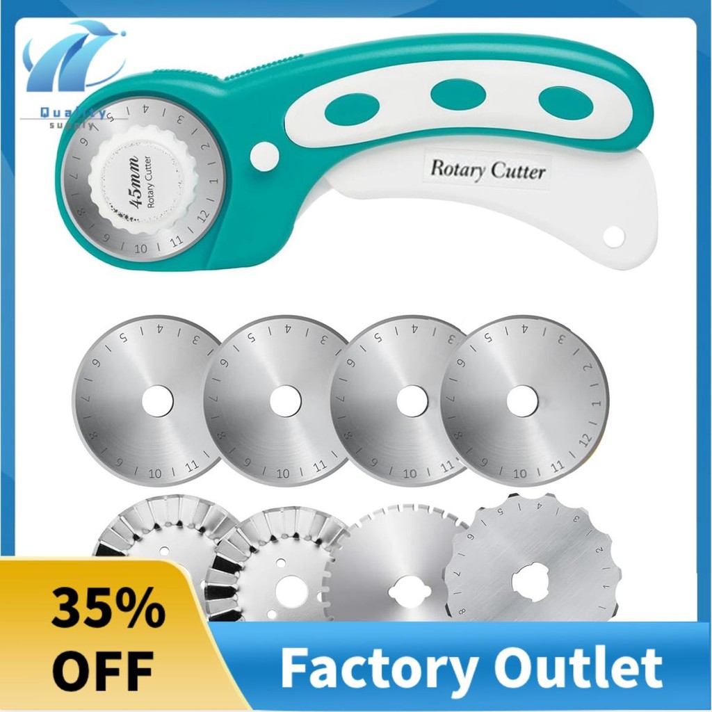 Superb 45mm Rotary Cutter for Fabric Rolling Fabric Cutter Crochet Edge ...