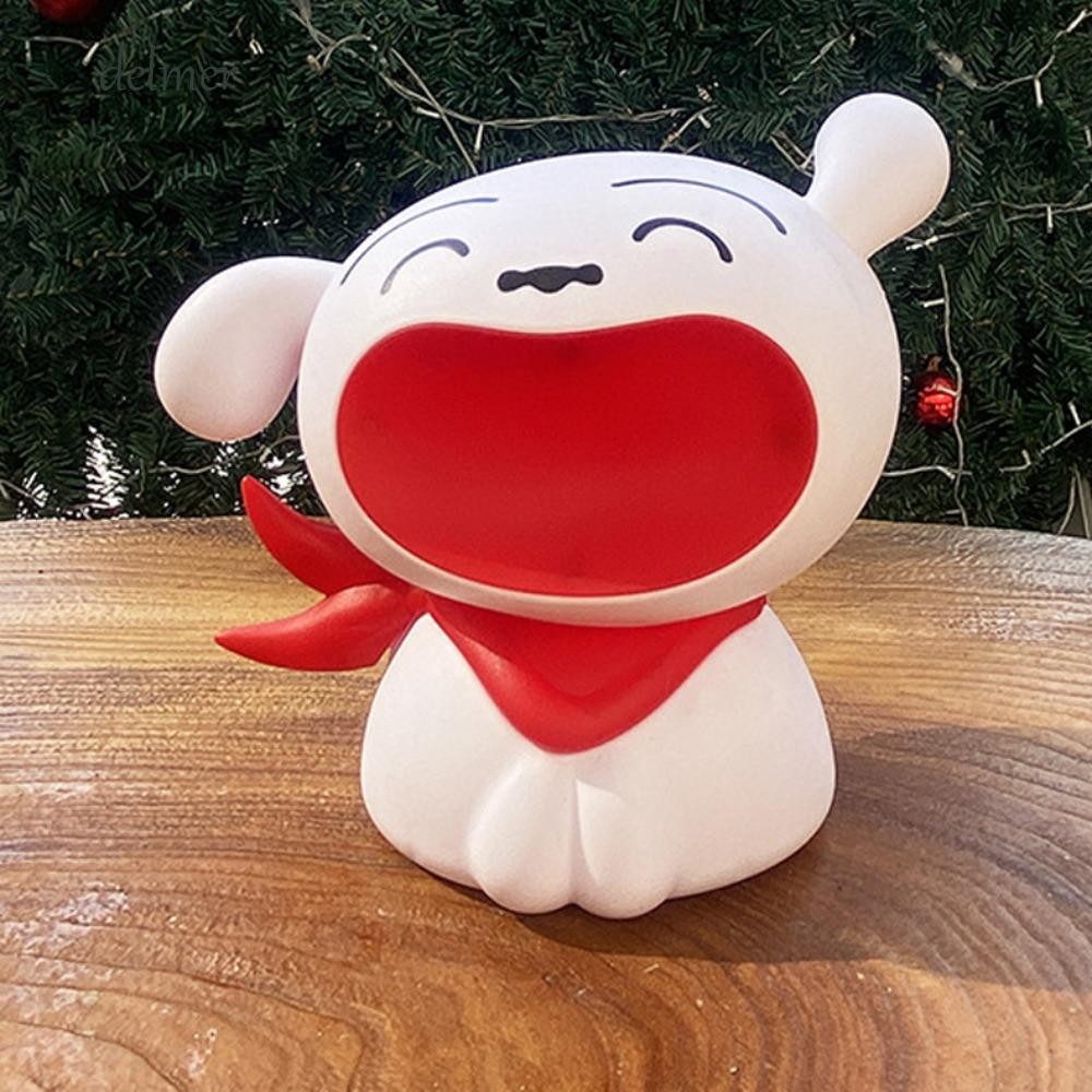 DELMER Crayon Shin-chan Piggy Bank, Nohara Shiro Red Scarf Crayon Shin ...