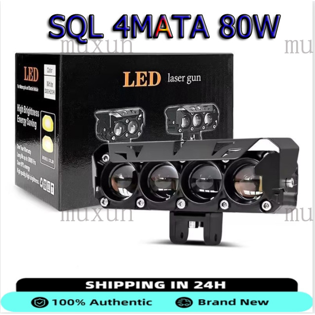 PUTIH 12-80 Volt Led spotlight SQL 4 Eyes 8d plus near yellow white ...