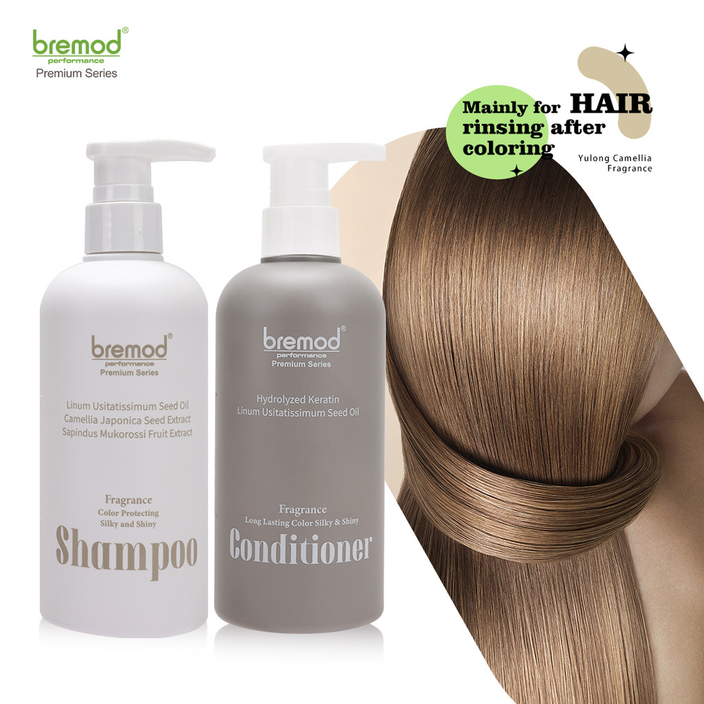 Bremod Premium Fragrance Shampoo or Conditioner Color-protecting Silky ...