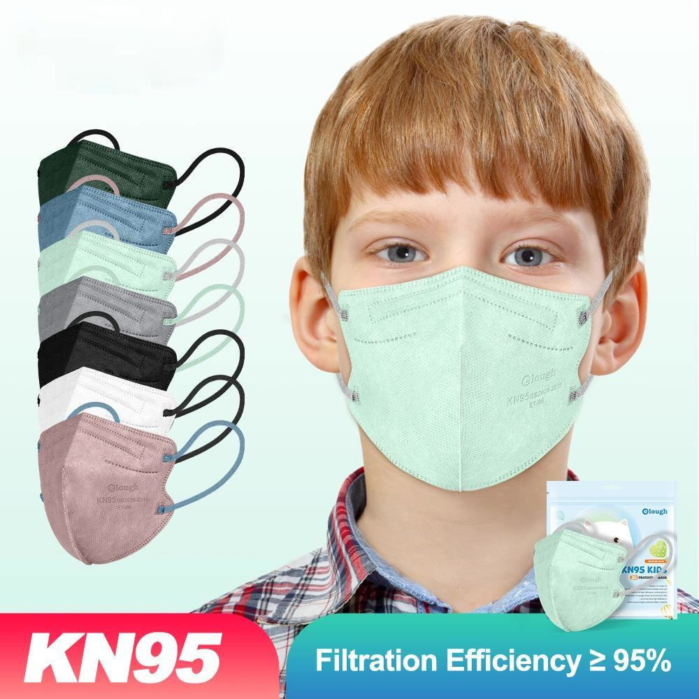 KN95 Kids Mask 3-9 Years Old 5 Layers Face Mask FFP2 Certified Baby ...
