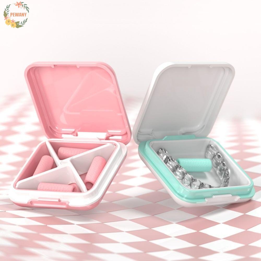 PEWANYZZ Retainer Case With Mirror, Portable Waterproof Denture Storage ...