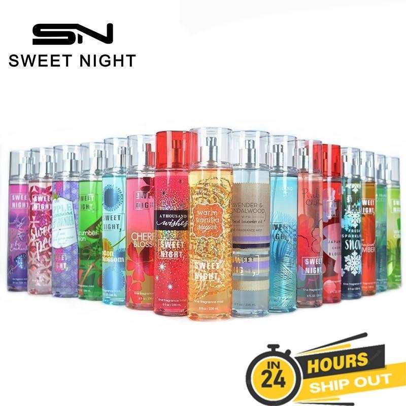 Sweet Night Signature Collection Fragrance Mist Perfume 236ML Cologne ...