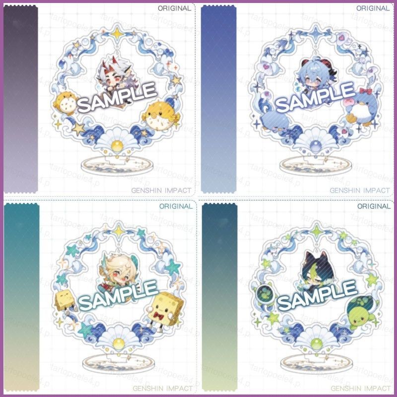 Genshin Impact Shake Fighter Wriothesley Arataki Itto Shenhe Ganyu The ...