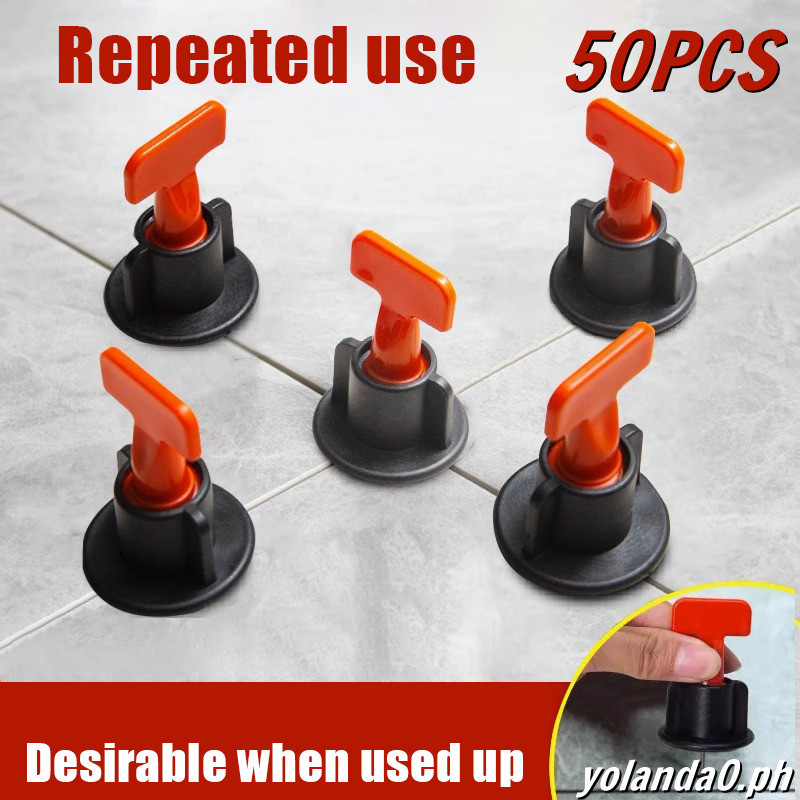 【COD】50Pcs Tile levellers Mini Level Wedges Alignment Tile Spacers for ...