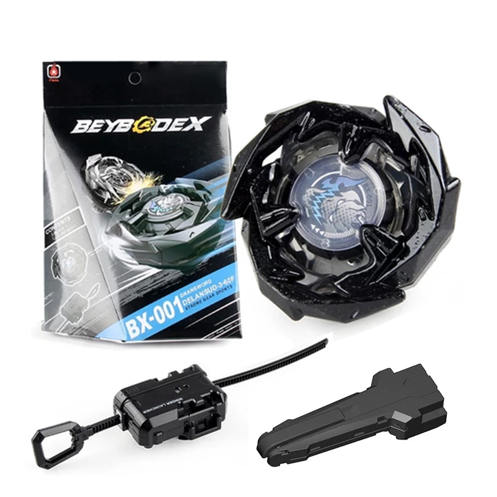 Beyblade X BX00-01 Dran Sword Beyblade Xtreme with Launcher Grip Set ...