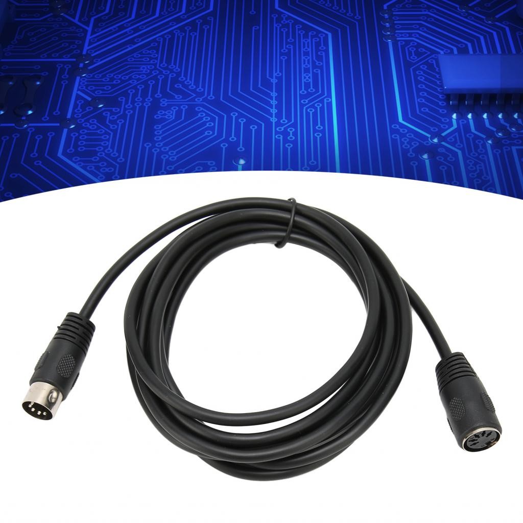 Buybybuy 5 Pin MIDI Keyboard Extension Cable Male To Female Cord ...