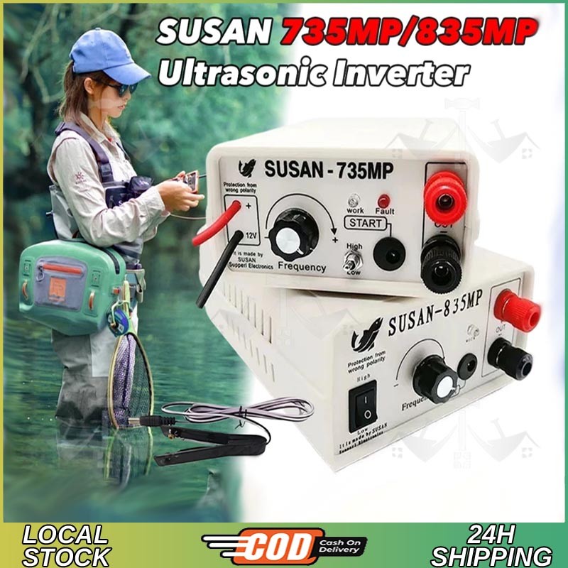 Fishing Machine Electric Inverter Fish Shocker Stunner 12V Susan 735MP ...