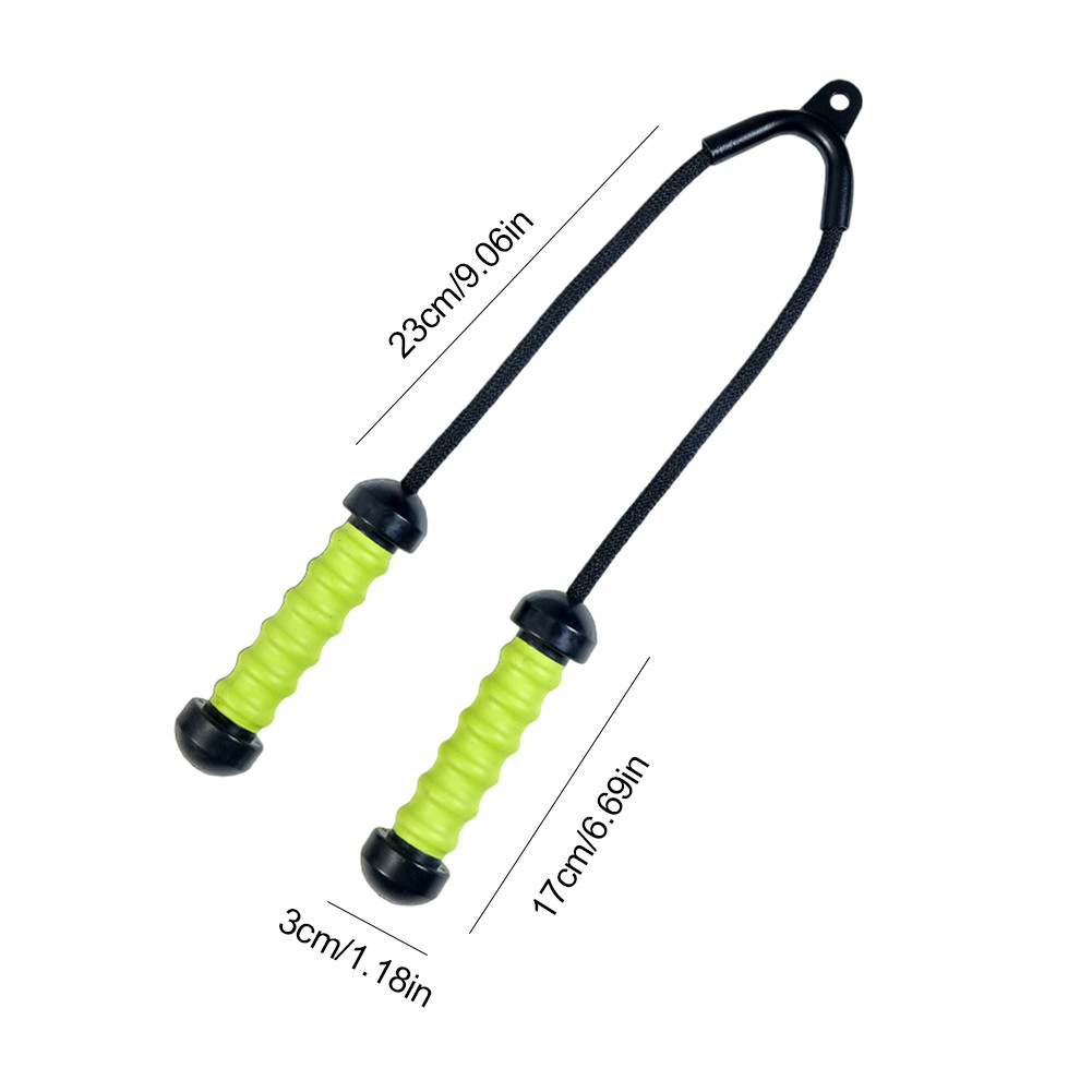 Tricep Rope with Handles Tricep Pull Down Attachment Ergonomic LAT Pull ...