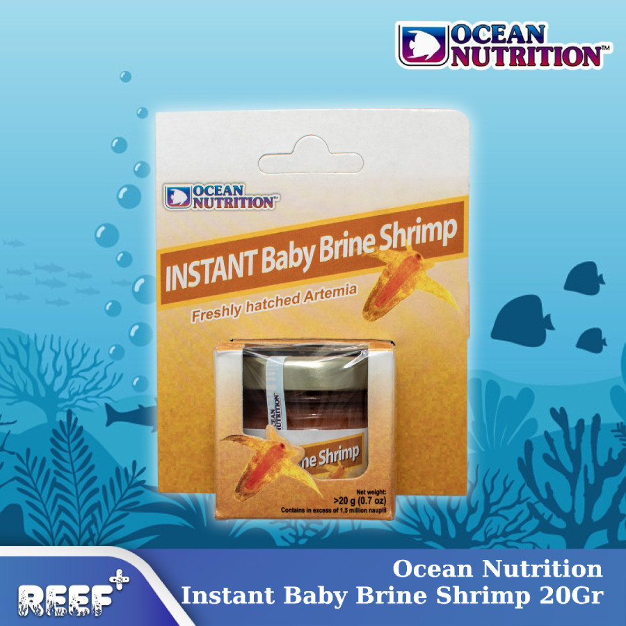 Ocean Nutrition Instant Baby Brine Shrimp - Artemia Fish Food 20Gr ...