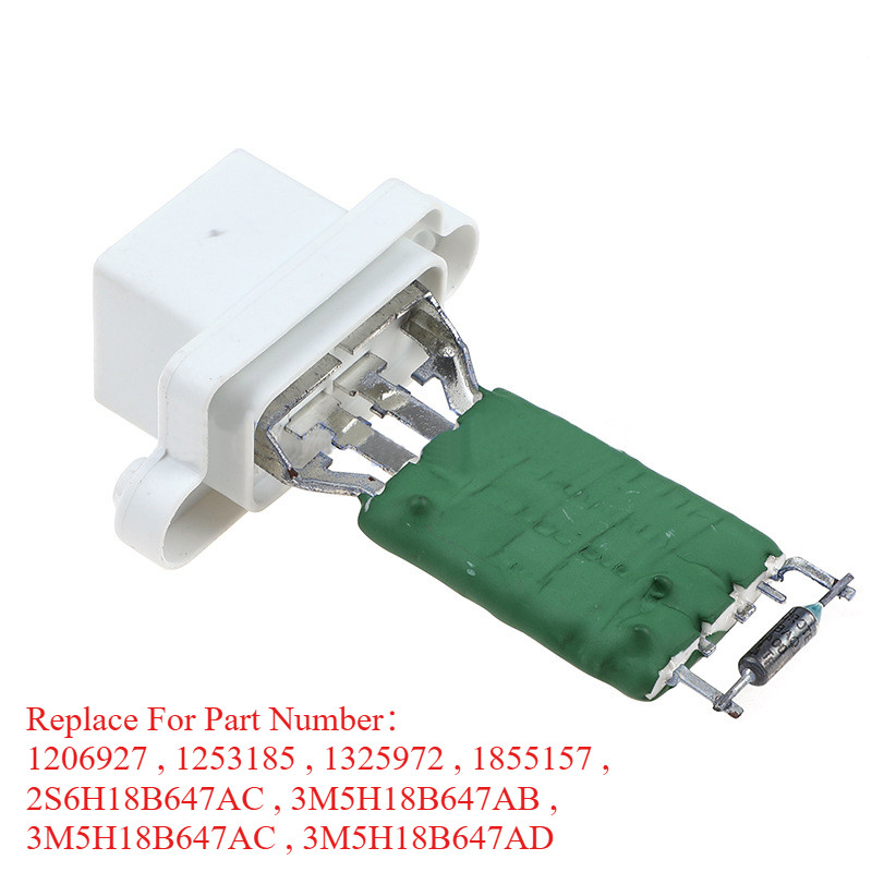 POSSBAY Car Heater / Blower Motor Fan Regulator Resistor Fit for Ford ...