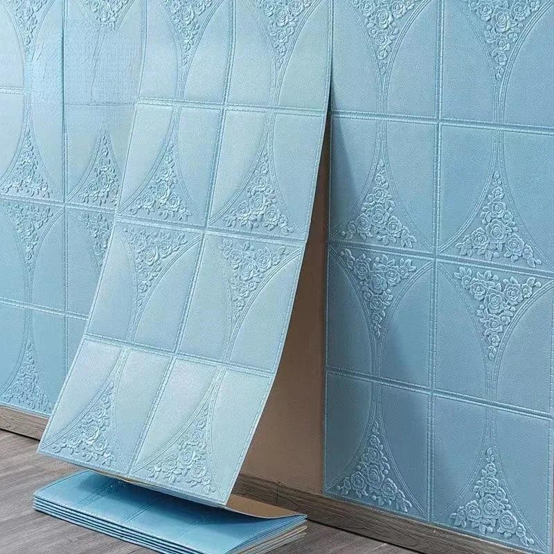3D Foam Wall Panel Brick Retro Wallpaper Ceiling Self Adhesive ...