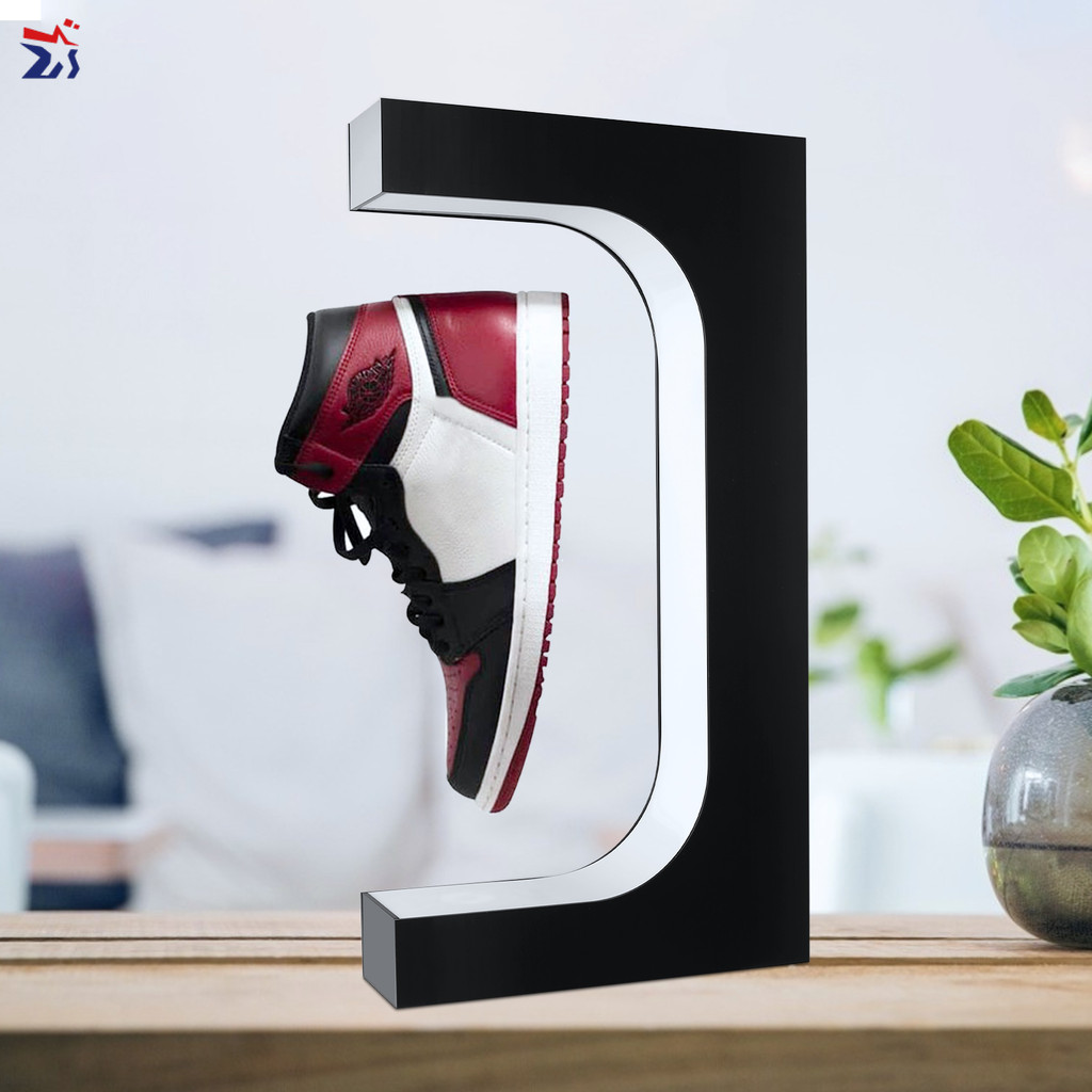 MZ Levitating Shoe Display Floating Sneaker Stand (Black) | Shopee ...