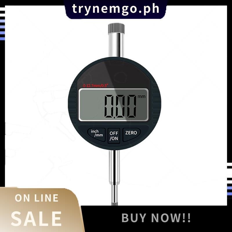 Available 0-12.7 Digital Indicator RS232 (9holes) Data Output 0.01mm ...
