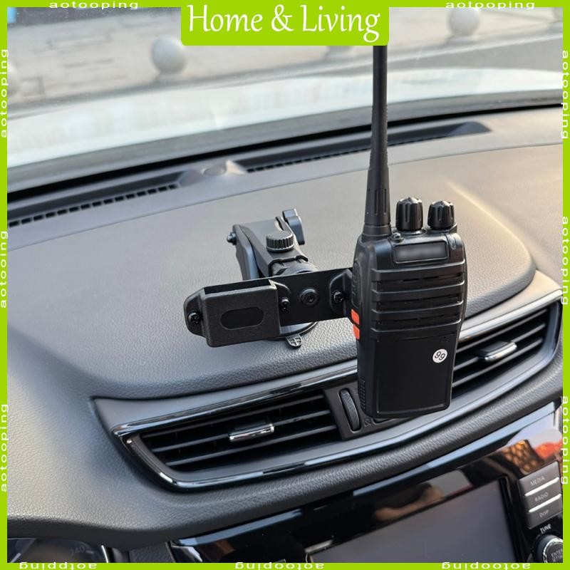 AOTOO Upgraded Radio Car Mount Cup Support Double Device Vehicle ...