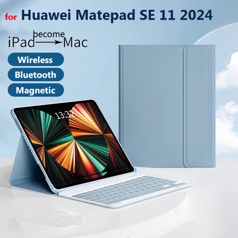 Keyboard Case for Honor Pad X8a 11.0 X9 11.5 V9 11.5 X8 X8 Lite 10.1 ...